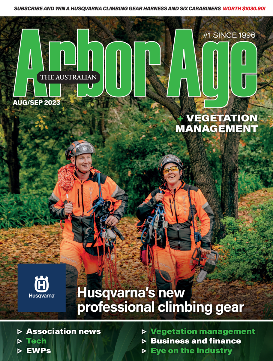 The Australian Arbor Age magazine August/September issue is available ...