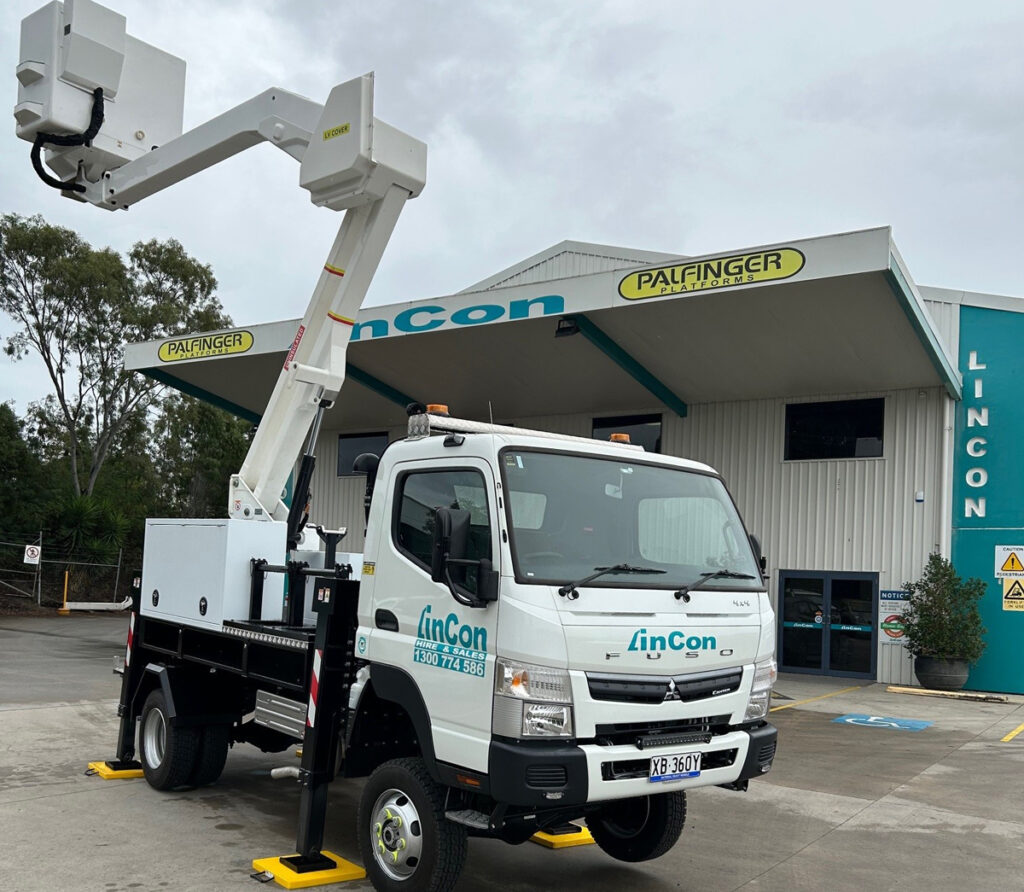 LinCon truck-mounted access-equipment hire - Arbor Age