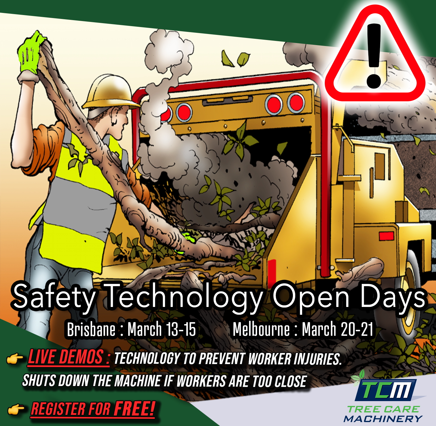 Free Safety Technology Demonstrations for woodchippers - Arbor Age