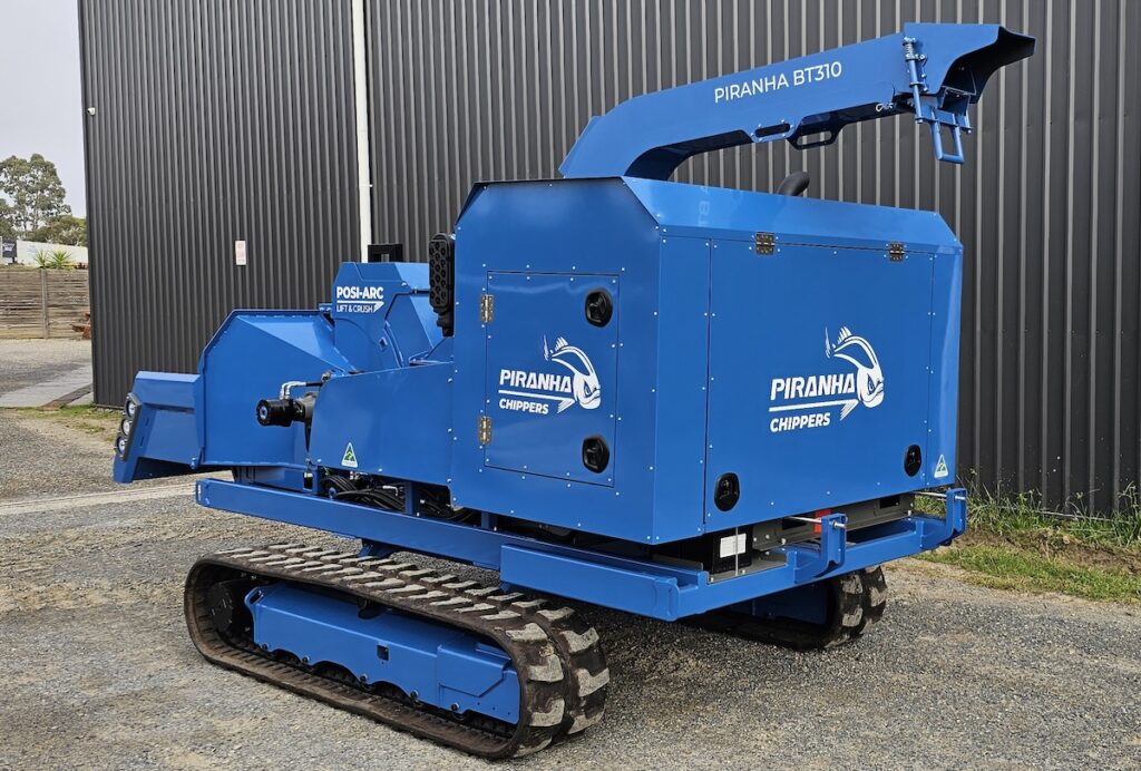Piranha Chippers BT310 is on track - Arbor Age